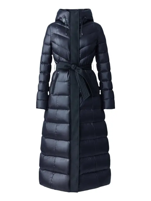Mackage Calina Lustrous Down Maxi Coat - Black