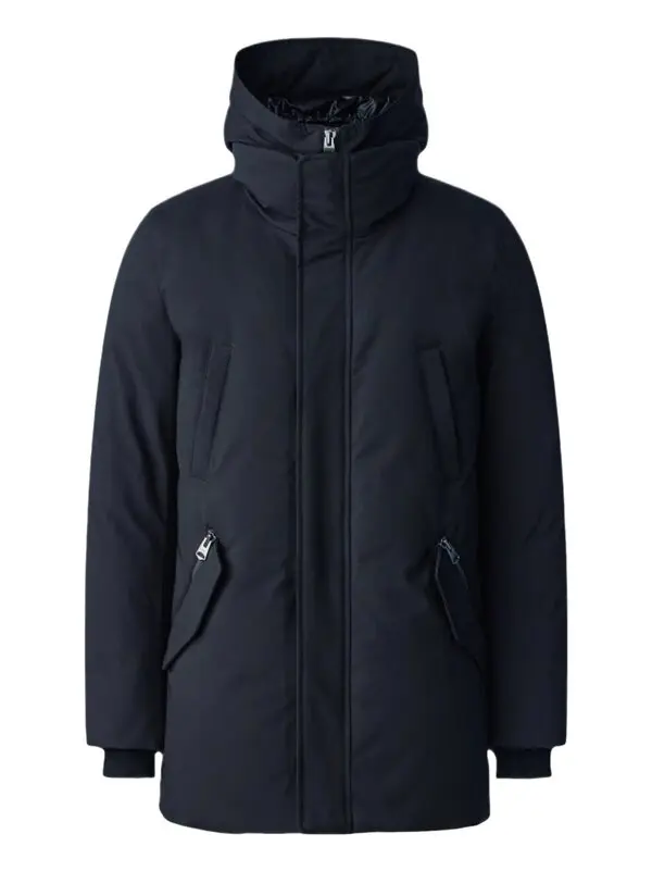 Mackage Edward-nfr 2-in-1 Down Coat With Hooded Bib - Black