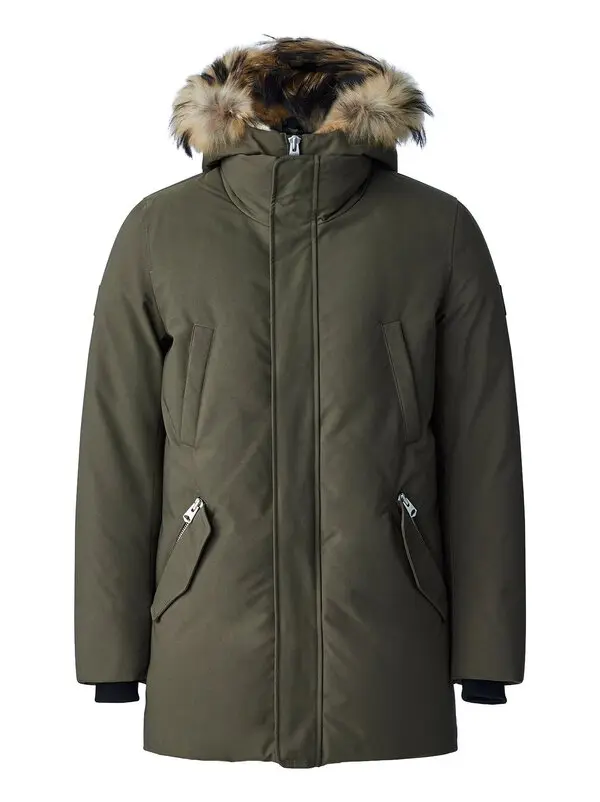 Mackage Edward-f 2-in-1 Down Parka With Fur - Army