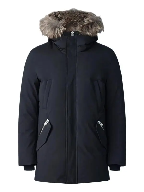 Mackage Edward-f 2-in-1 Down Parka With Fur - Black