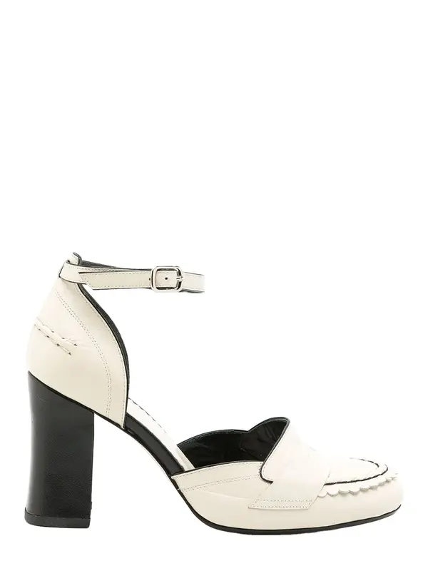 STUDIO CHOFAKIAN Boneca Negresco Pumps - White