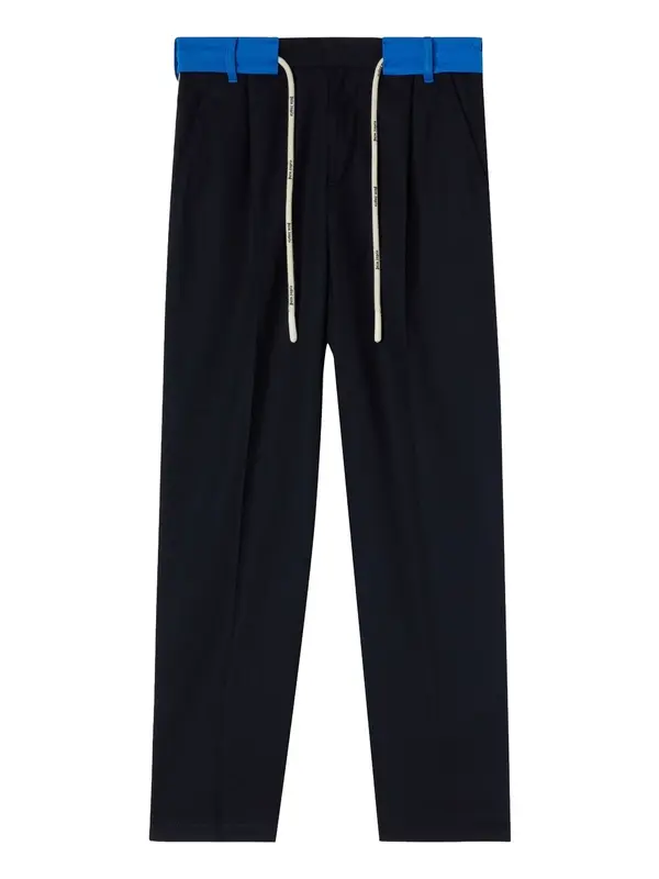 Palm Angels Belted Track Pants - Blue