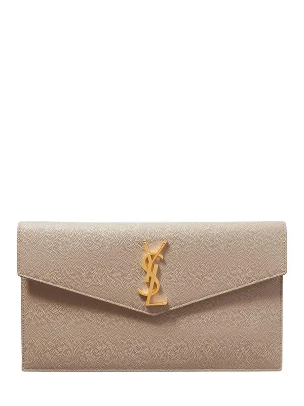 Saint Laurent Uptown Pouch - Beige