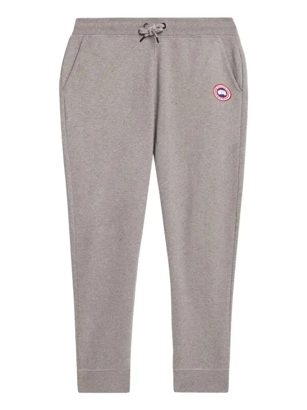 Canada Goose Huron Logo-patch Sweatpants - Stne Heatr