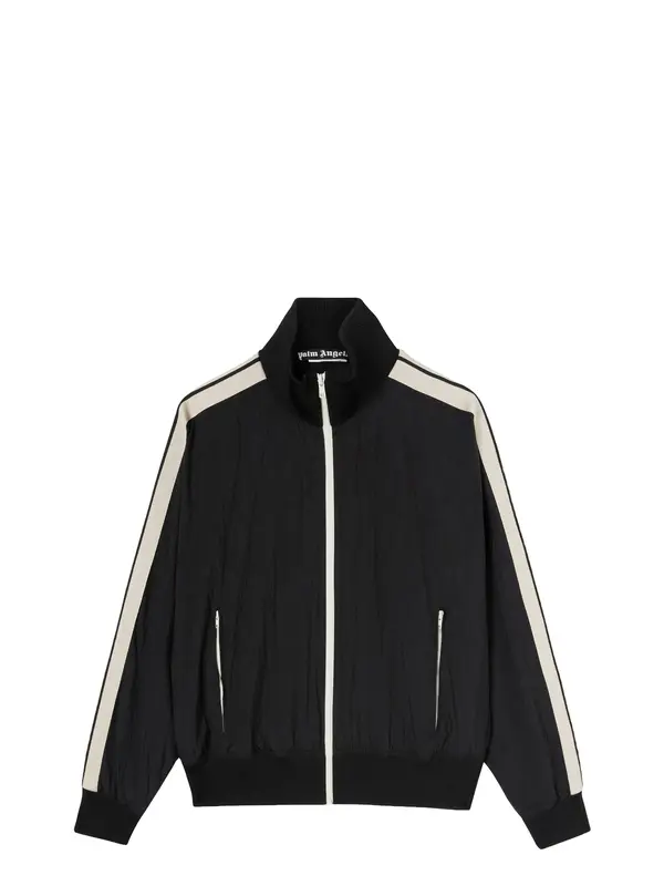 Palm Angels Logo-print Track Jacket - Black