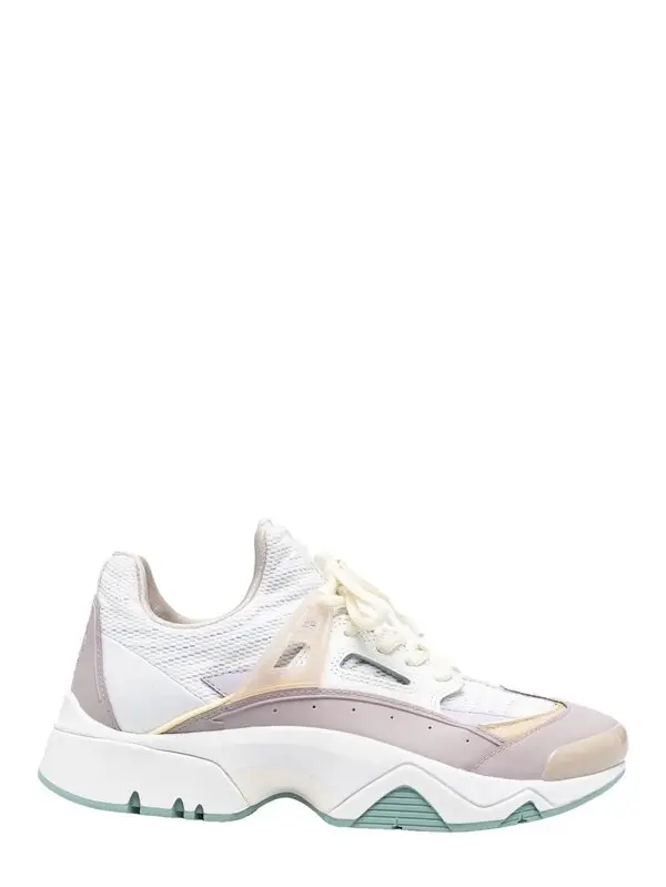 Kenzo Panelled-design Sneakers - White