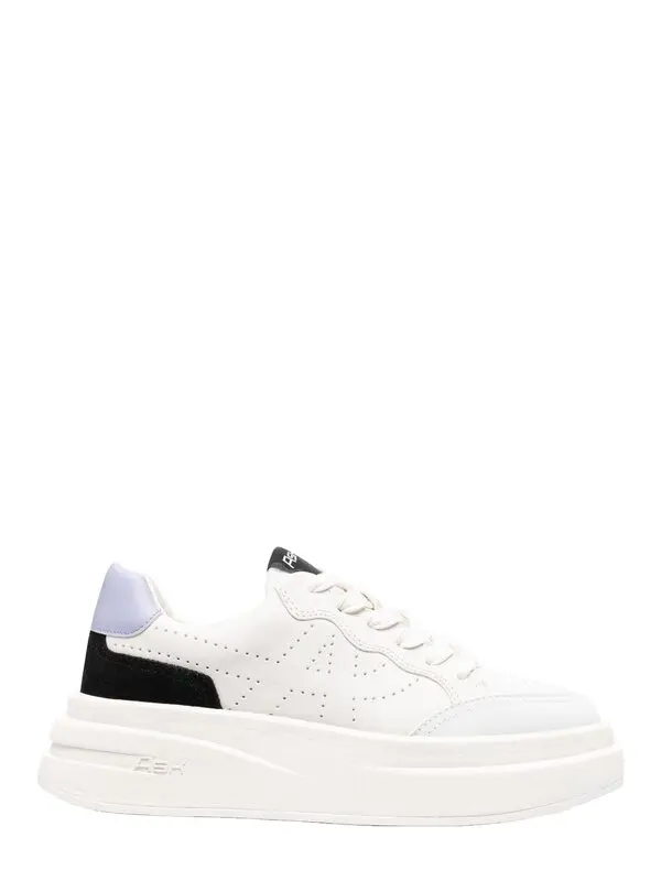 Ash Panelled Low-top Chunky Sneakers - White