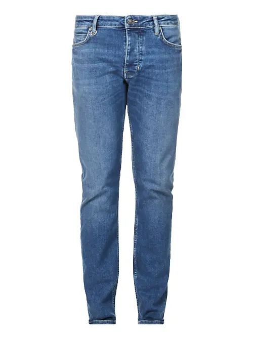 Neuw Lou Slim-fit Straight Cotton-blend Jeans - Destination