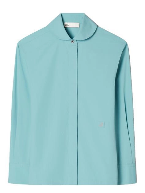 Tory Burch Poplin Shirt - Clouded Blue