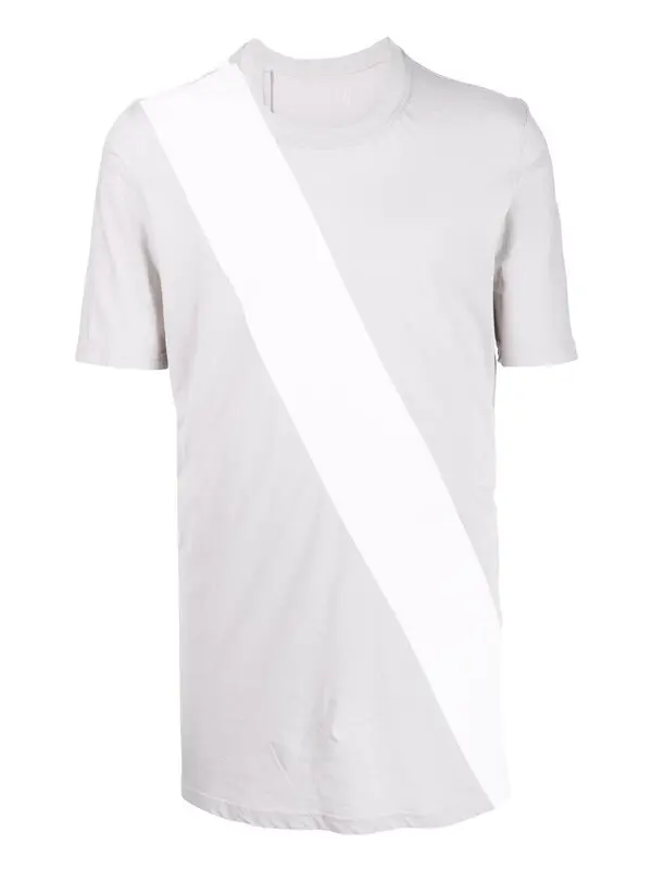 Boris Bidjan Saberi League Graphic-print T-shirt - Grey