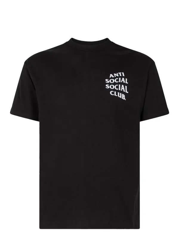 ANTI SOCIAL SOCIAL CLUB Logo-print T-shirt 2 - Black