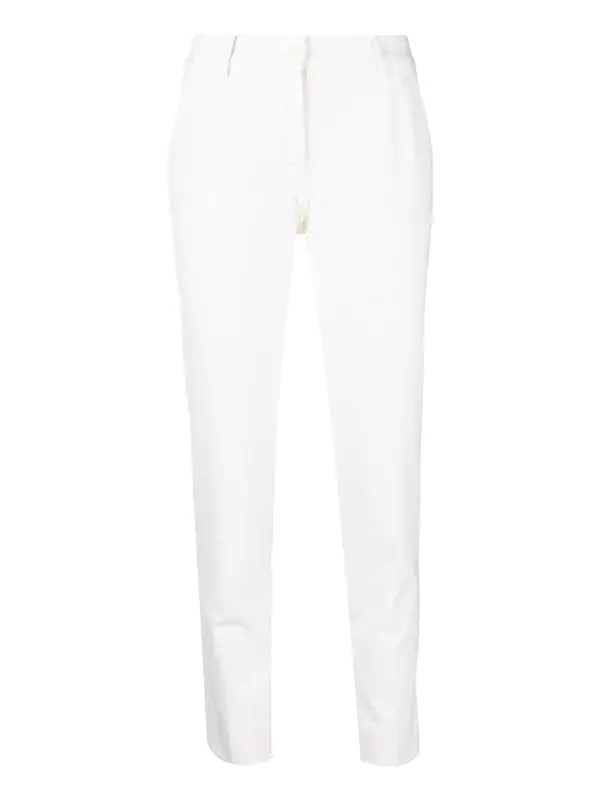 Dolce & Gabbana Cropped Tailored Trousers - White