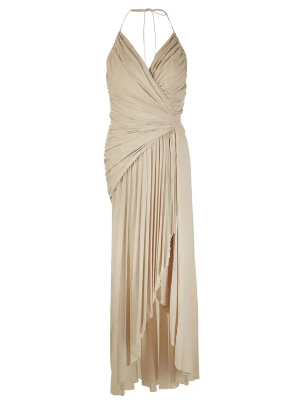 Alexandre Vauthier Draped Asymmetric Gown - Neutrals
