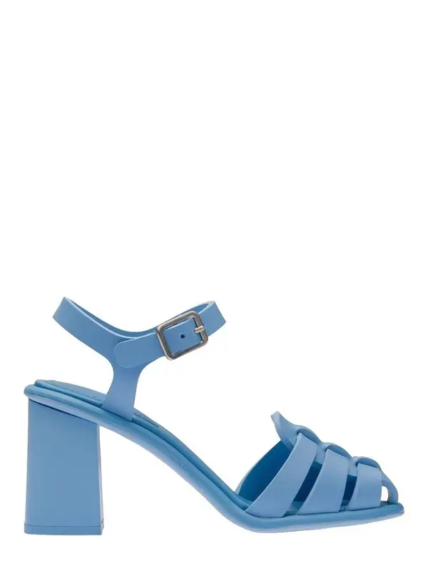 Miu Miu Eva Ankle Strap 85mm Sandals - Blue