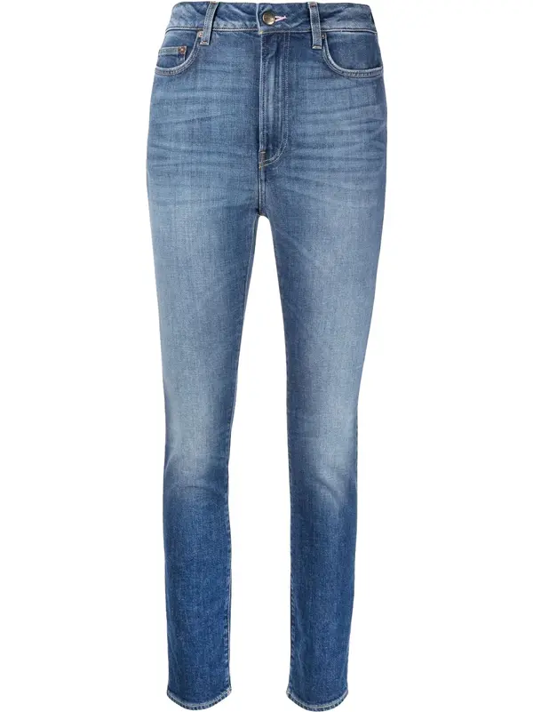WASHINGTON DEE-CEE Mid-rise Skinny Jeans - Blue