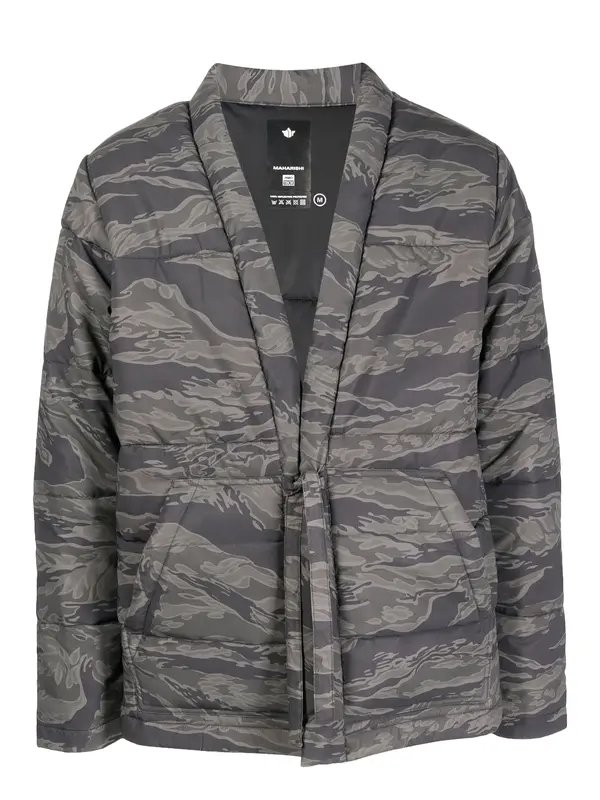 MAHARISHI Camouflage Padded Jacket - Grey