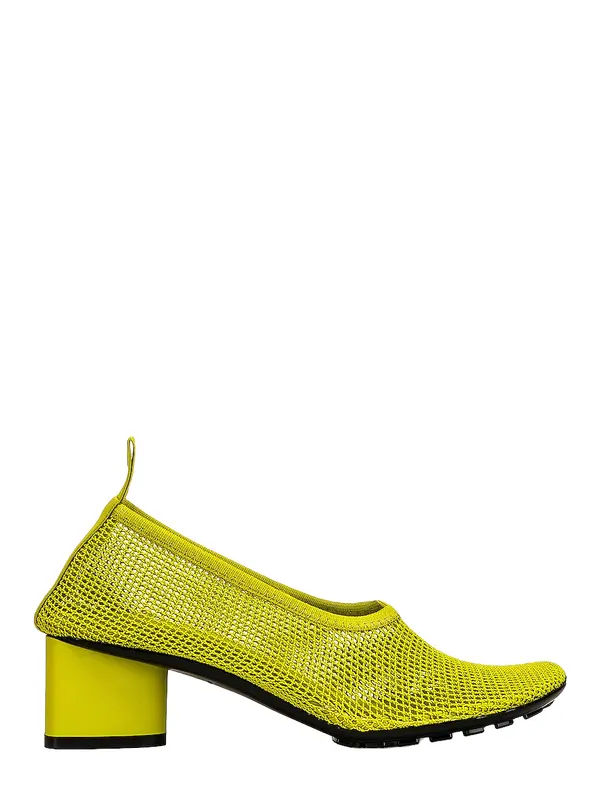 Bottega Veneta Stretch Web Flex Sock Pumps - Kiwi
