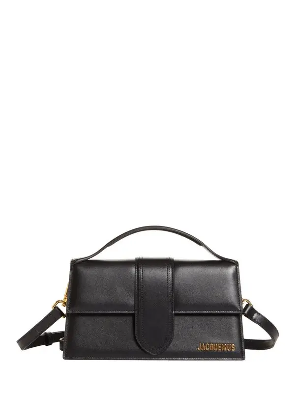 Jacquemus Le Bambino Grand Crossbody Satchel - Black