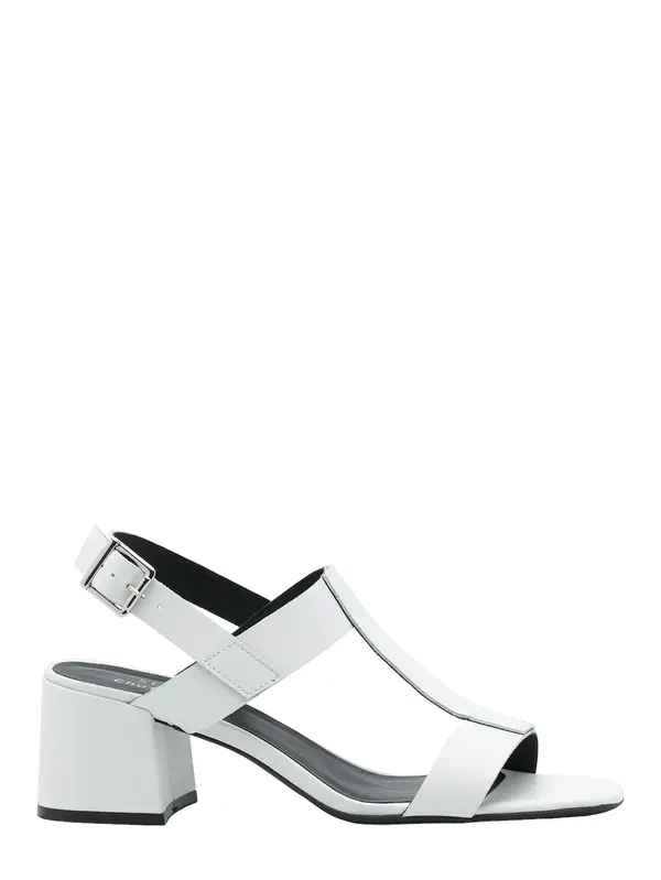 STUDIO CHOFAKIAN Studio 107 65mm Leather Sandals - White