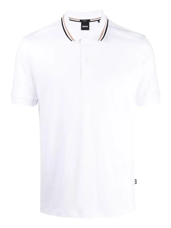BOSS Short-sleeve Polo Shirt - White