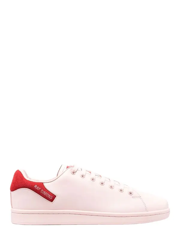 Raf Simons Orion Low-top Leather Sneakers - Pink