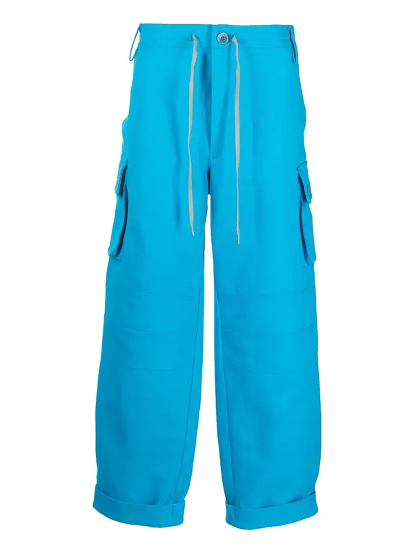 Jacquemus Giardino Cargo Trousers - Blue