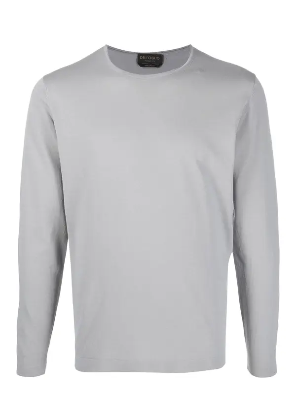 DELL'OGLIO Long-sleeve Jumper - Grey