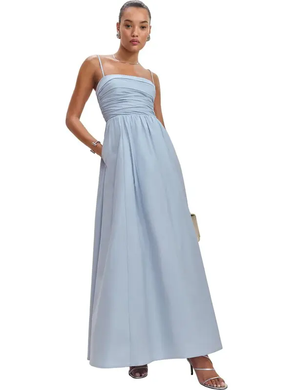 REFORMATION Kastoria Maxi Dress - Blue