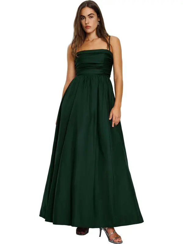 REFORMATION Kastoria Maxi Dress - Forest