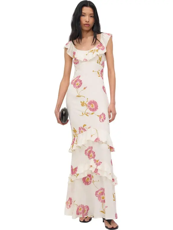 REFORMATION Tripoli Maxi Dress - Ivory