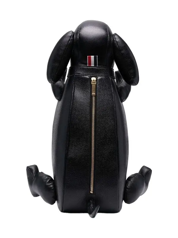 Thom Browne Hector Dog Backpack - Black