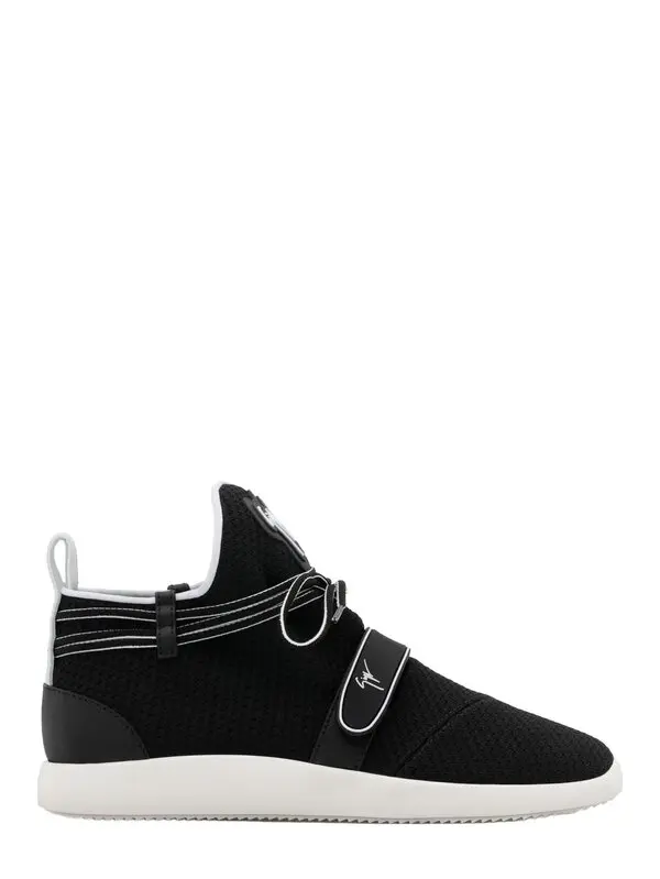 GIUSEPPE ZANOTTI Hayden Mid-top Sneakers - Black