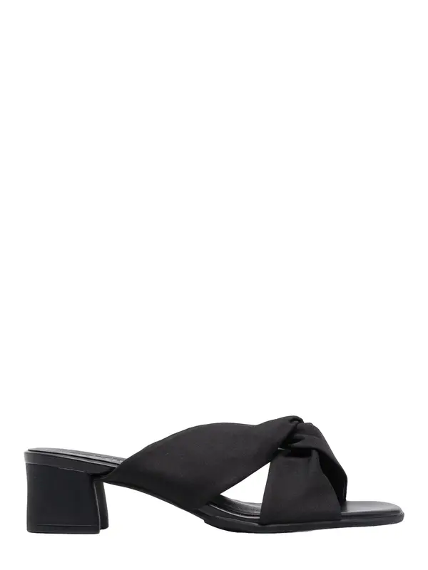 Camper Katie Knot-detailed Sandals - Black