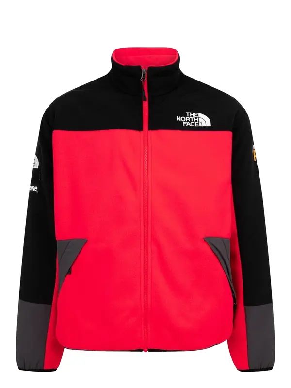 Supreme X The North Face Rtg Fleece Jacket - Red
