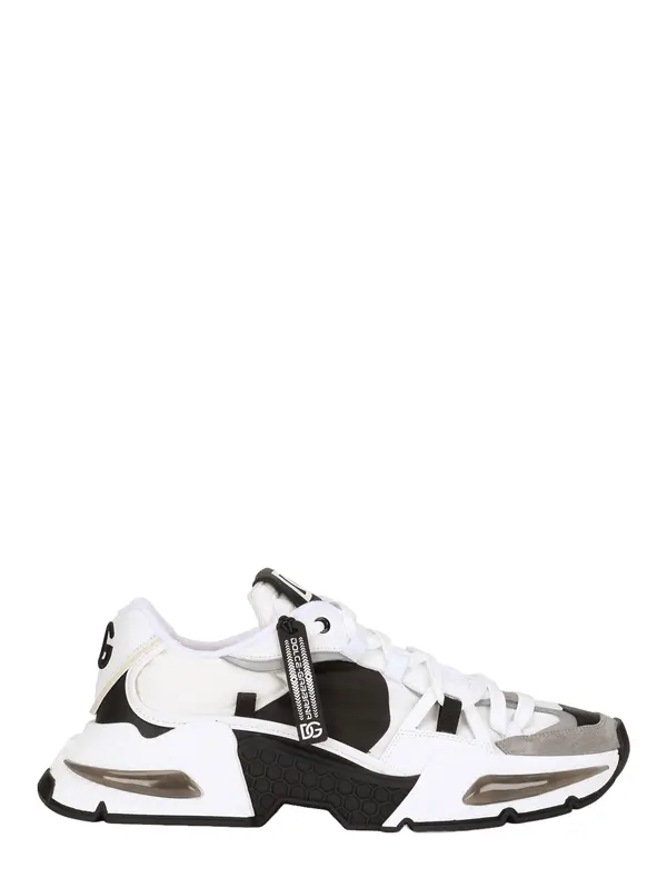 Dolce & Gabbana Airmaster Panelled Sneakers - White