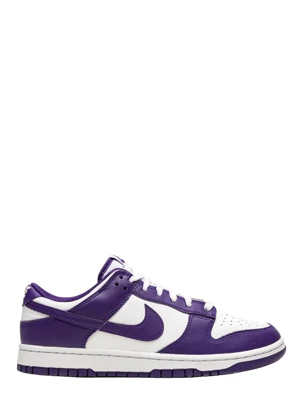 Nike Dunk Low Court Purple Sneakers - White