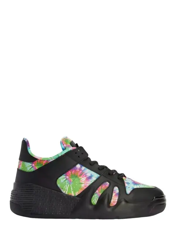 GIUSEPPE ZANOTTI Talon Tie-dye Low-top Sneakers - Black