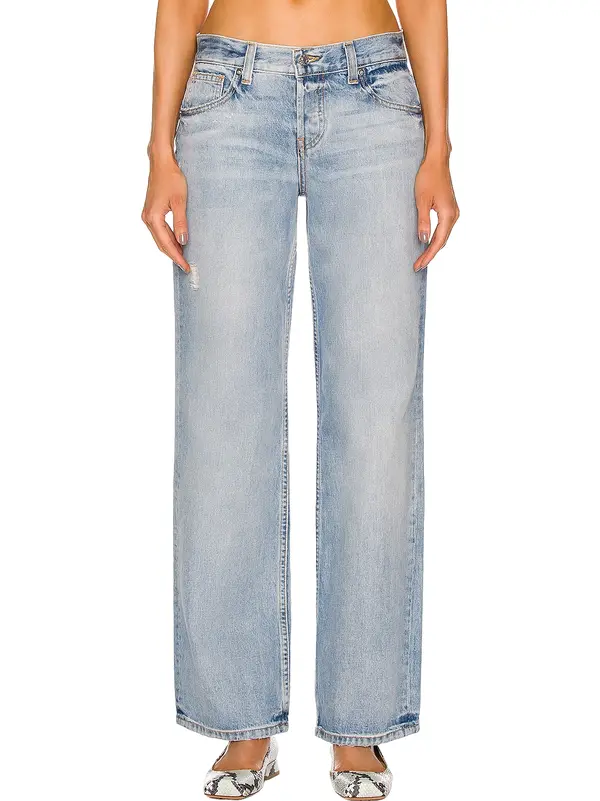 EB DENIM Low Rise Baggy Jeans - Laguna