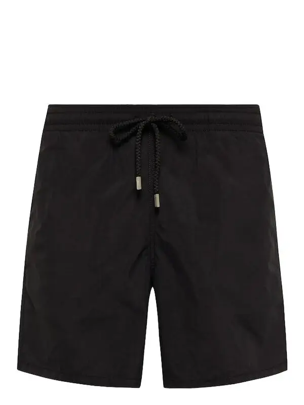 Vilebrequin Moorea Technical Fabric Swim Shorts - Black