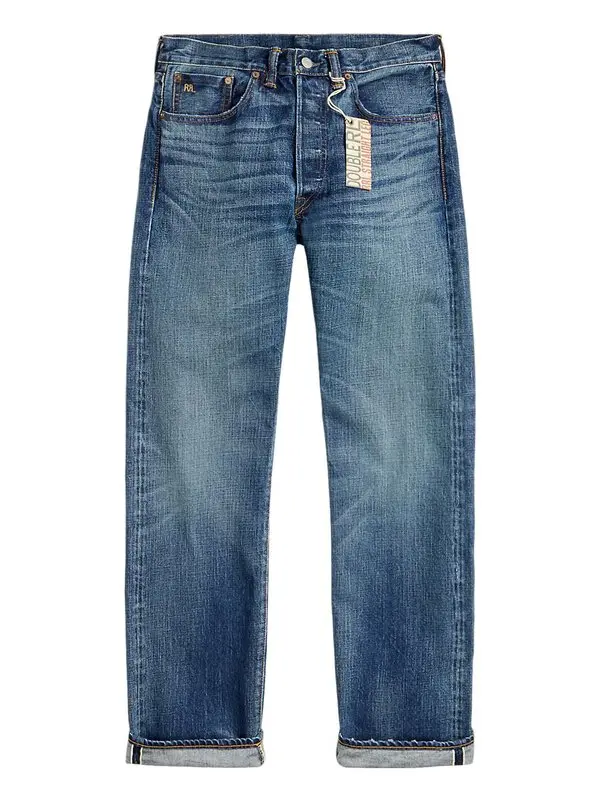 Ralph Lauren Straight Fit Hillsview Selvedge Jean - Hillsview Wash