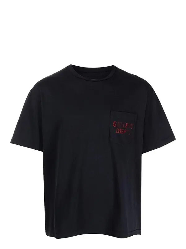 GALLERY DEPT. Logo-print Pocket T-shirt - Black