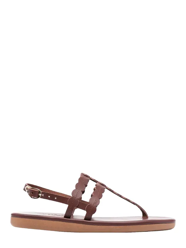 ANCIENT GREEK SANDALS Dryad Leather Sandals - Brown