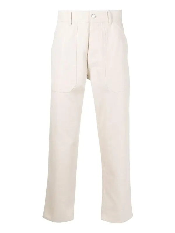 Nanushka Jasper Straight-leg Jeans - Neutrals