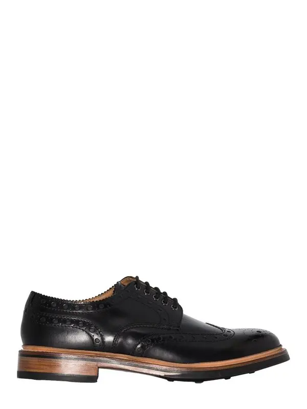 Grenson Archie Leather Brogues - Black