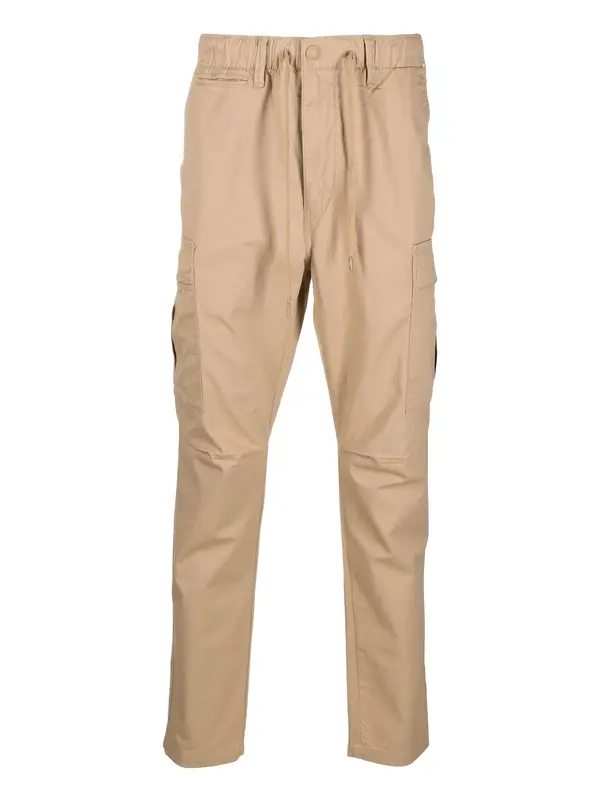 Polo Ralph Lauren Drawstring-waist Cargo Trousers - Neutrals