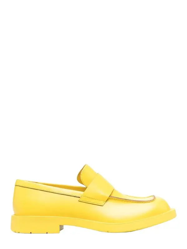 Camper Square-toe Slip-on Loafers - Yellow
