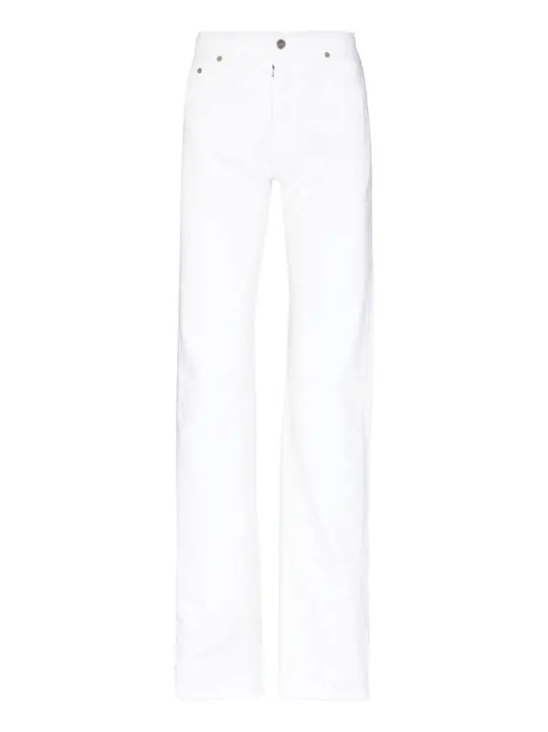 MAISON MARGIELA Straight-leg Jeans - White