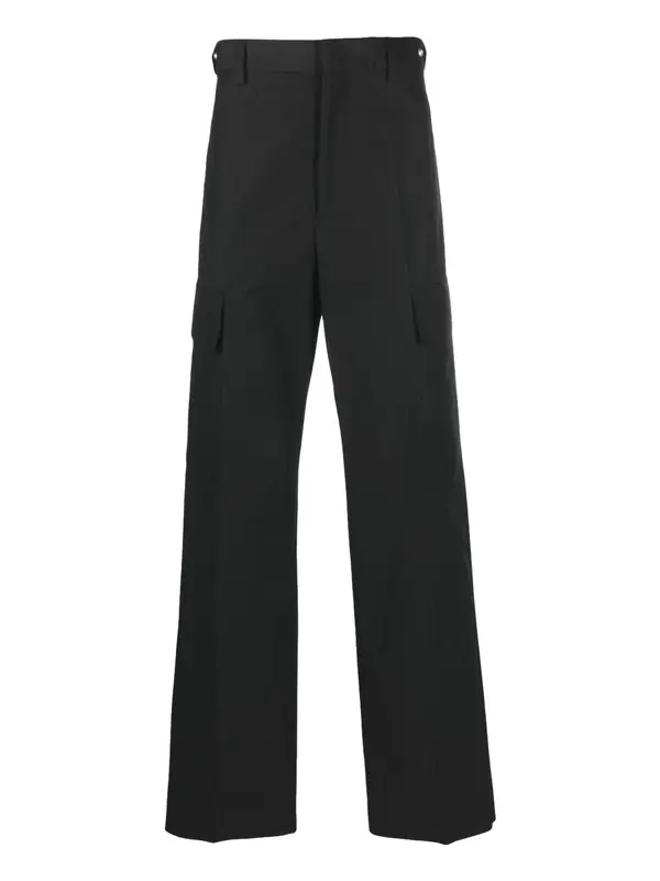 JIL SANDER Cargo-pocket Trousers - Black