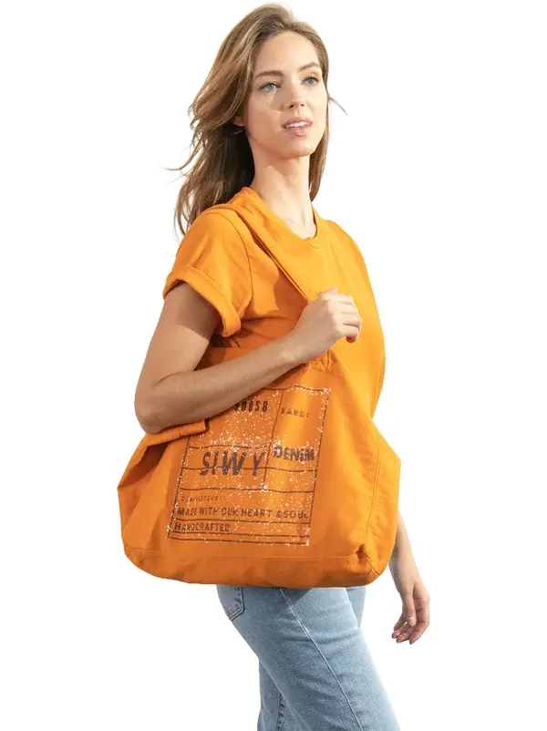 SIWY River Eco-friendly Tote Bag - Orange