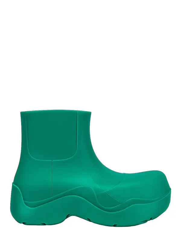 Bottega Veneta Puddle Ankle Boots - Acid Turquoise